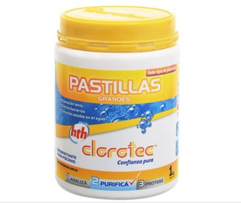 PASTILLAS GRANDES DE 200 GRS. X 1 KG. (TRICLORO PASTILLAS DISOL. LENTA ...
